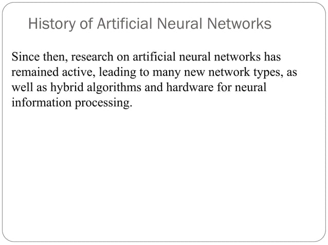 Neural-Networks full covering AI networks.ppt | Computer Networking | Computing