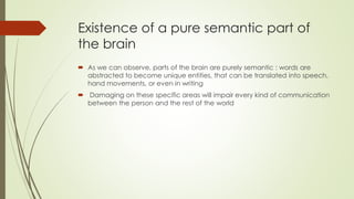 Neural basis of sign language | PPT