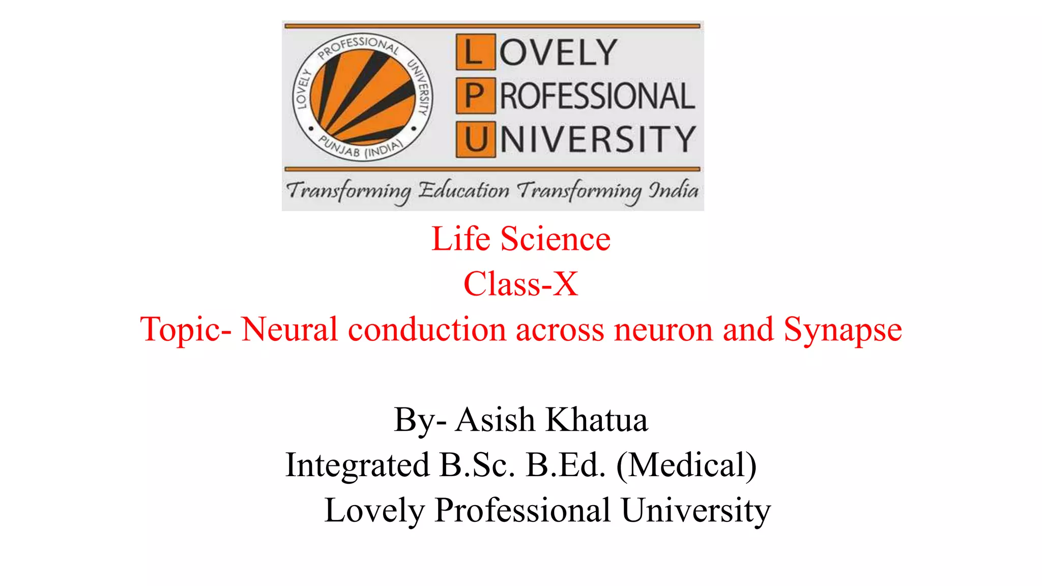 Neural conduction across neuron and Synapse.pptx