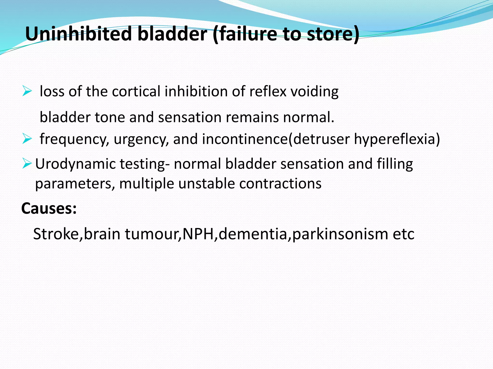 Neural control of bladder | PPTX