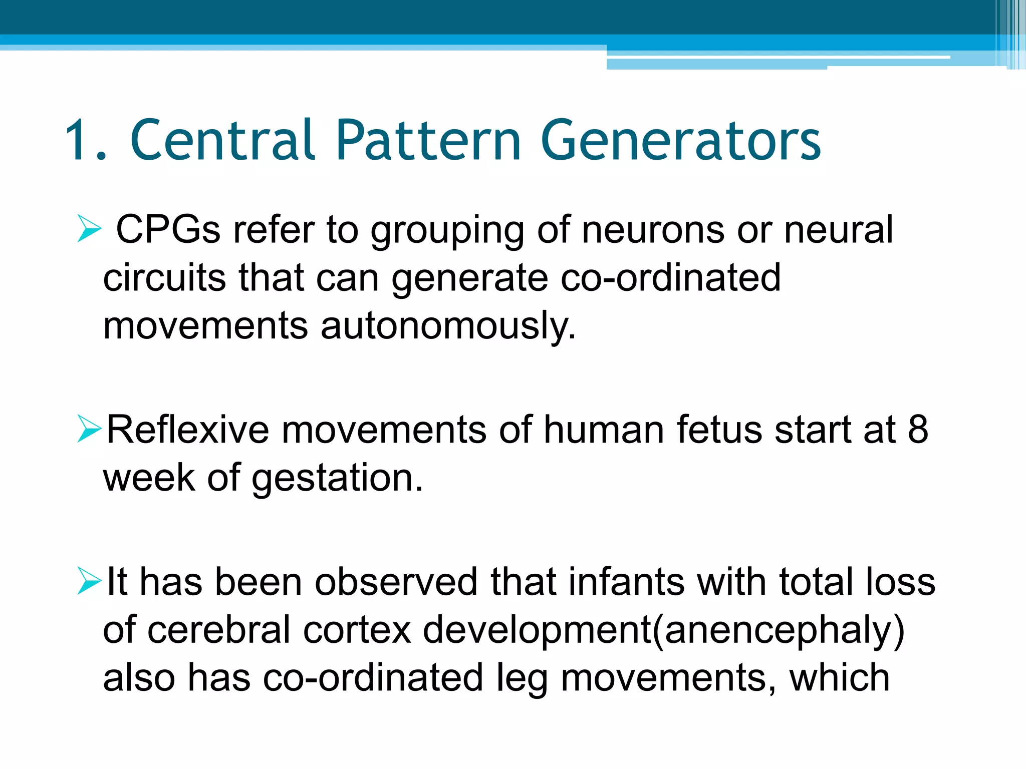 Neural control of locomotion | PPTX