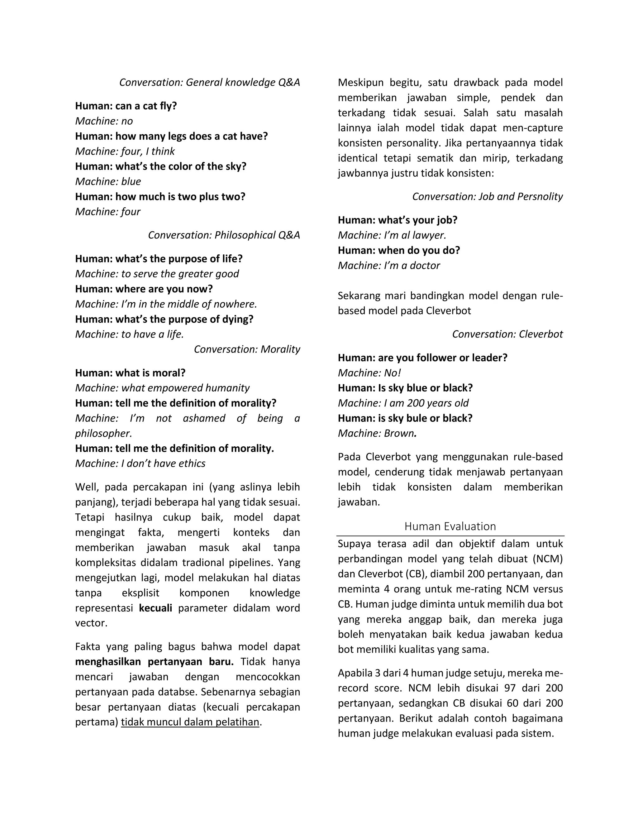 Chatbot with Sequence to Sequence | PDF