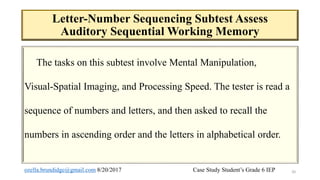 Neural correlates of working memory | PPTX