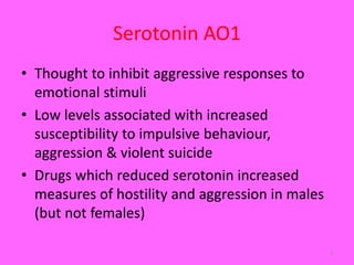 Neural explanations of aggression a2 | PPTX