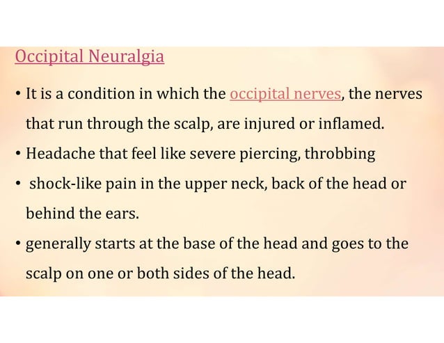 NEURALGIA PPT .pdf | Brain and Nervous System Disorders | Diseases and ...