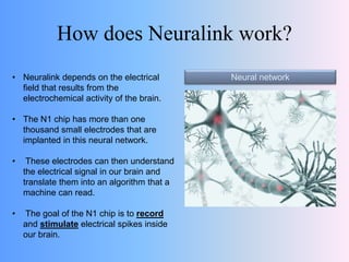 summary of Neuralink And Its Applications | PPTX | Brain and Nervous ...