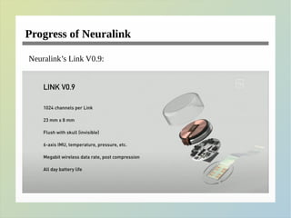 Neuralink: Connecting brain with machines | PDF