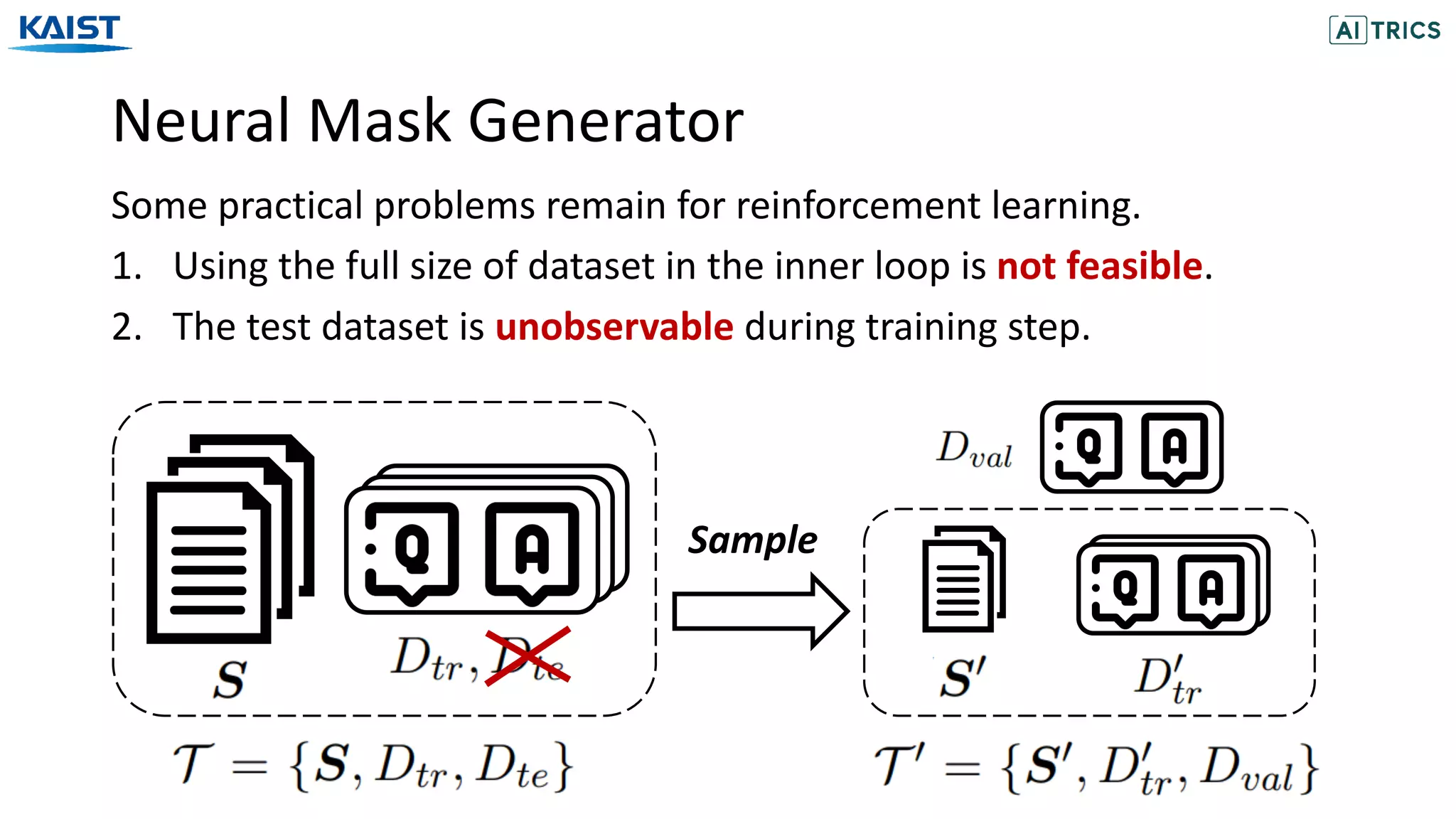 Neural Mask Generator : Learning to Generate Adaptive Word Maskings for Language Model ...