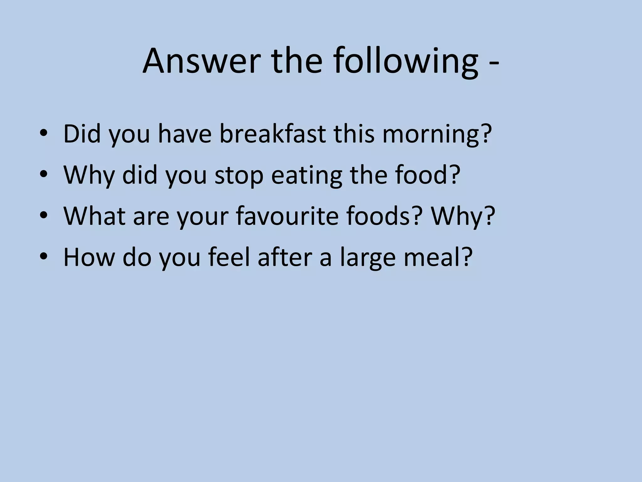 Eating: Neural mechanisms of eating A2 | PPT