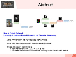 Neural module Network | PPT
