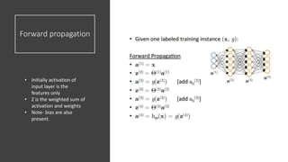 Neural net and back propagation | PPTX