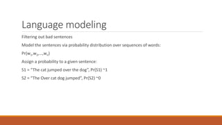 Neural Networks with Focus on Language Modeling | PPTX | Artificial Intelligence | Technology ...