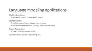 Neural Networks with Focus on Language Modeling | PPTX | Artificial ...