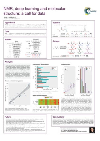 NMR, deep learning and molecular structure: a call for data | PDF