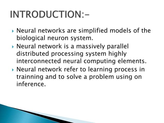 Neural network | PPTX