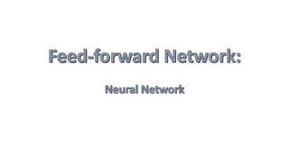Neural Network introduction power pointttt | PPT