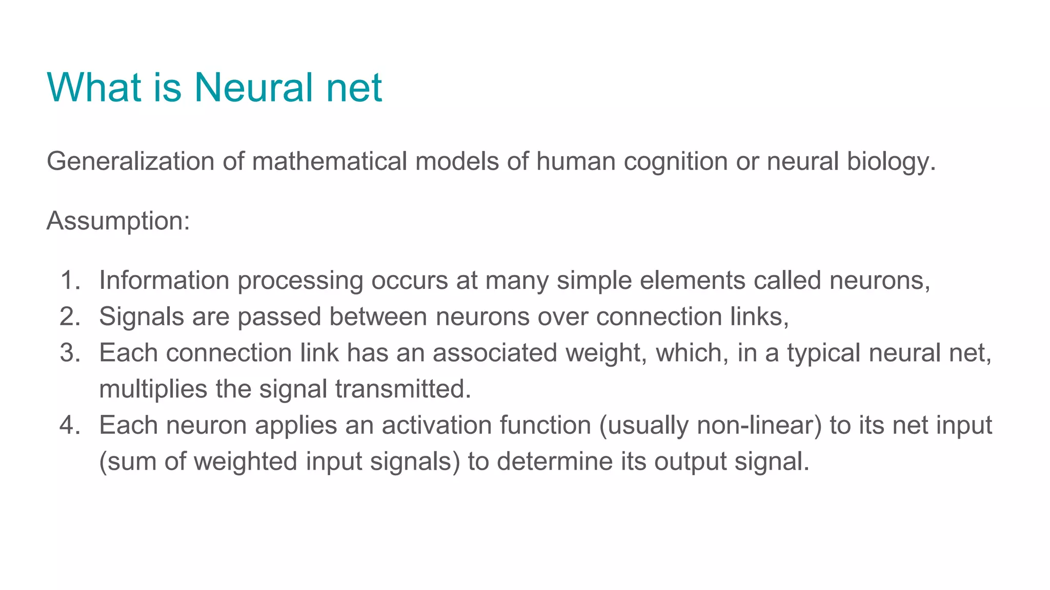 Neural Network Fundamentals | PPT Neural Network Fundamentals | PPT