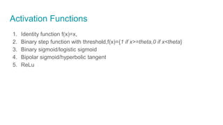Neural Network Fundamentals | PPT