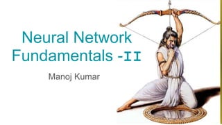 Neural Network Fundamentals | PPT