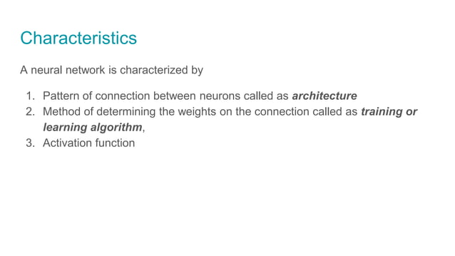 Neural Network Fundamentals | PPTX