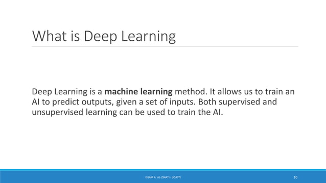 Neural network and deep learning Devfest17 | PPT