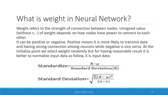 Neural network and deep learning Devfest17 | PPT