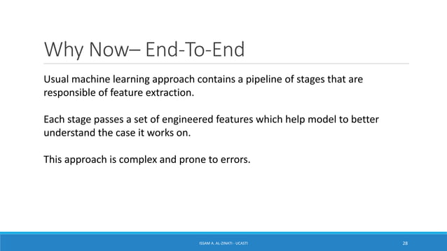 Neural network and deep learning Devfest17 | PPT