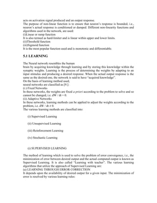 Neural network and fuzzy logic | DOC