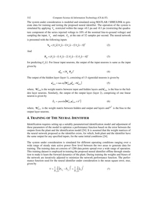 Neural network based identification of multimachine power system | PDF