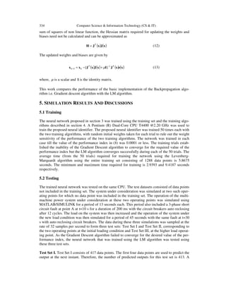 Neural network based identification of multimachine power system | PDF | Internet of Things ...