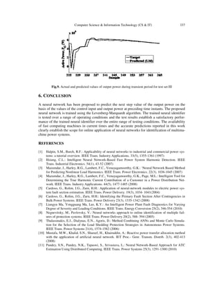 Neural network based identification of multimachine power system | PDF | Internet of Things ...