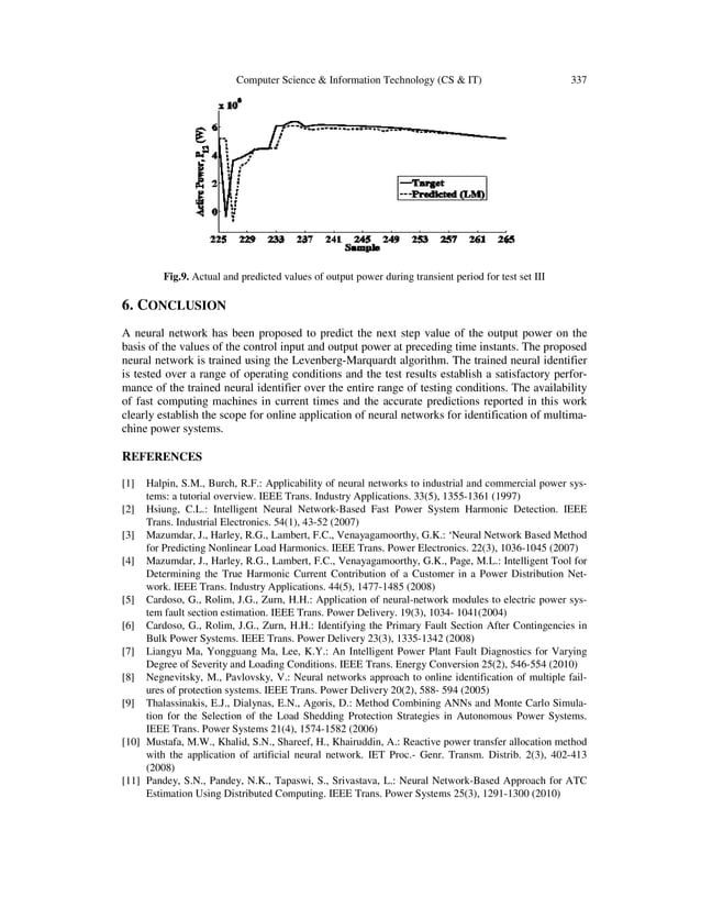 Neural Network Based Identification Of Multimachine Power System Pdf Internet Of Things