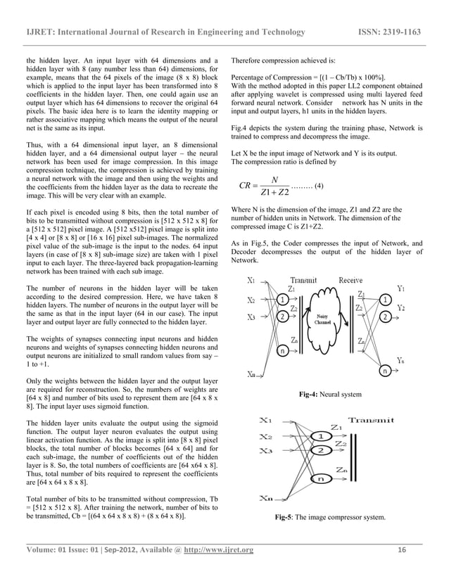 Neural network based image compression with lifting scheme and rlc | PDF