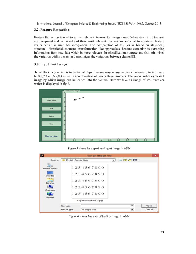 Neural Network Based Numerical Digits Recognization Using Nnt In Matlab