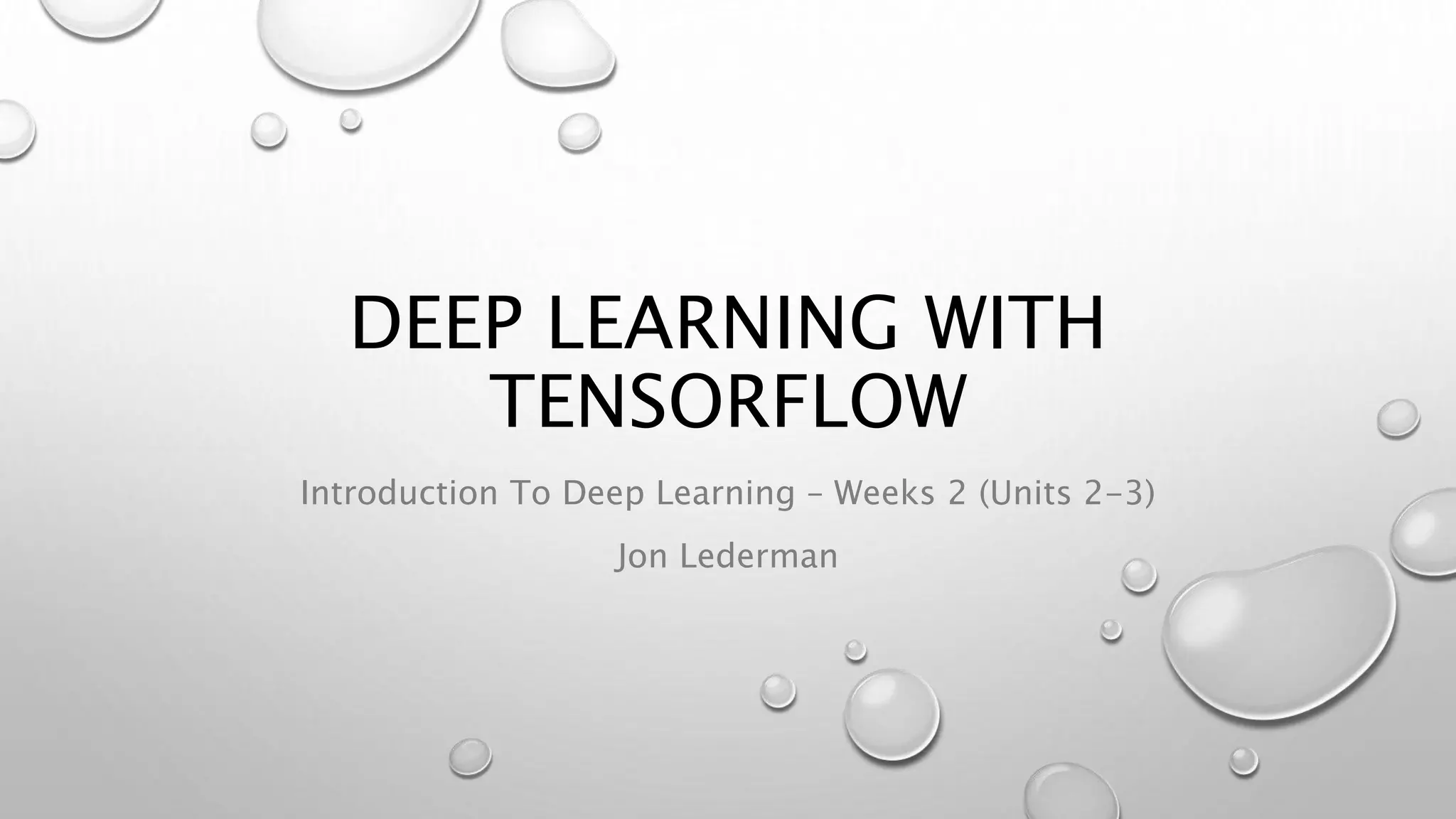 Neural Networks And Deep Learning Basics Ppt