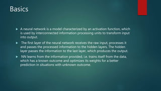 Neural network in R by Aman Chauhan | PPTX