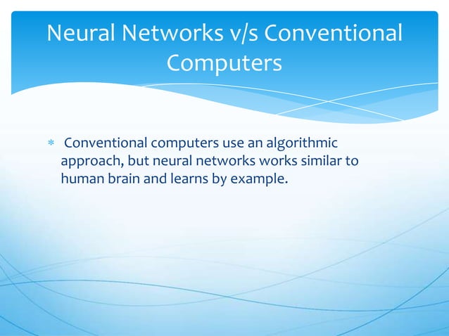 Neural network & its applications | PPTX | Internet | Computing