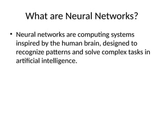 Neural network and sdg goal from decoding | PPTX