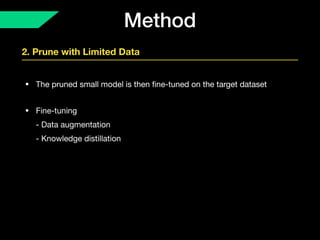 Neural network pruning with residual connections and limited-data review [cdm] | PDF