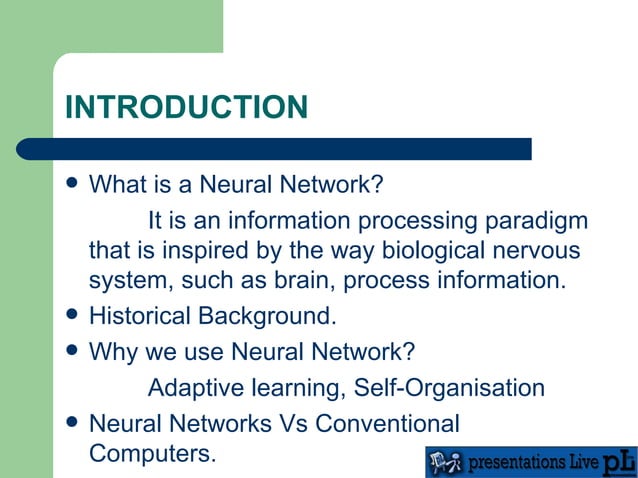 Neural networks | PPT | Artificial Intelligence | Technology & Computing