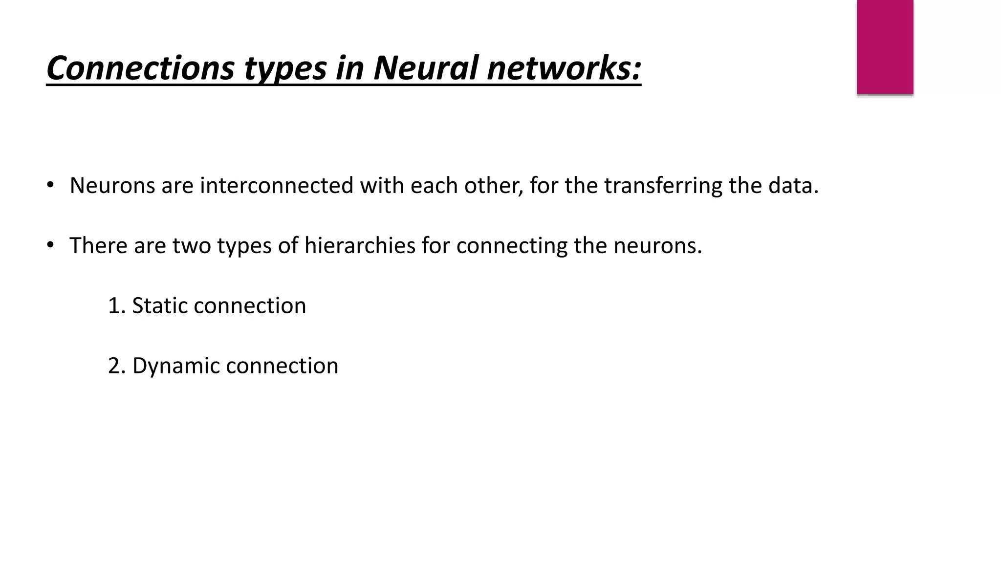 Neural networks | PPTX