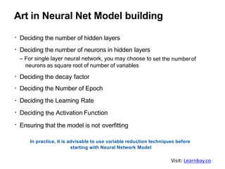 Artificial Neural networks | PPT
