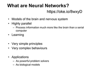 Neural networks | PPT