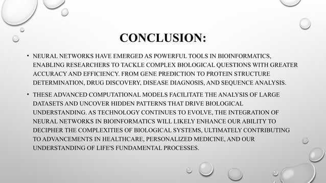 NEURAL NETWORKS bioinformatics biotechnology | PPT