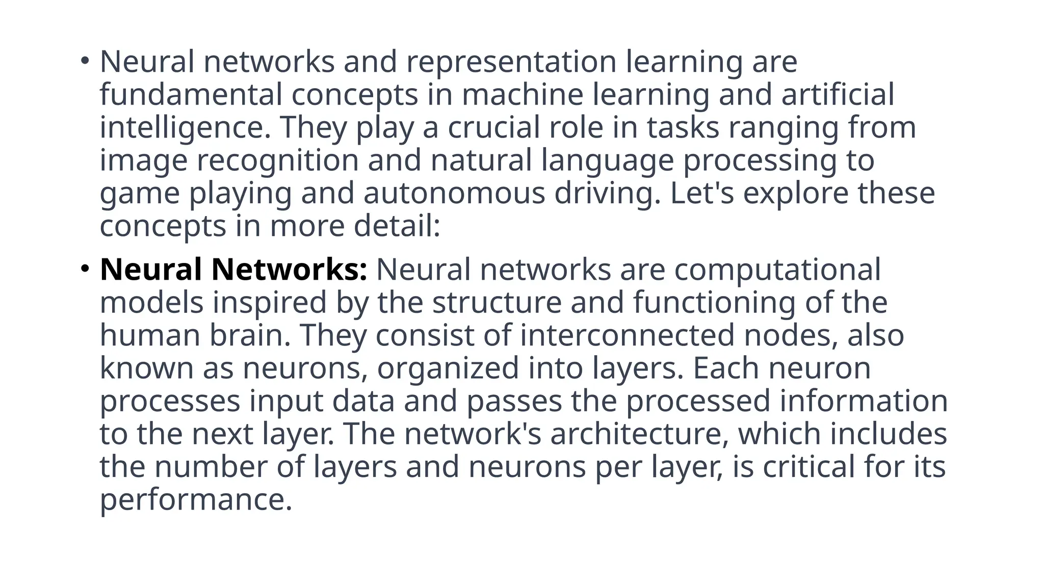 Neural networks and represention learning.pptx | Artificial ...