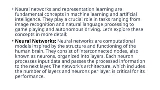 Neural networks and represention learning.pptx | Artificial Intelligence | Technology & Computing