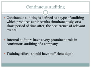 Neural networks in accounting and auditing slidecast | PPT
