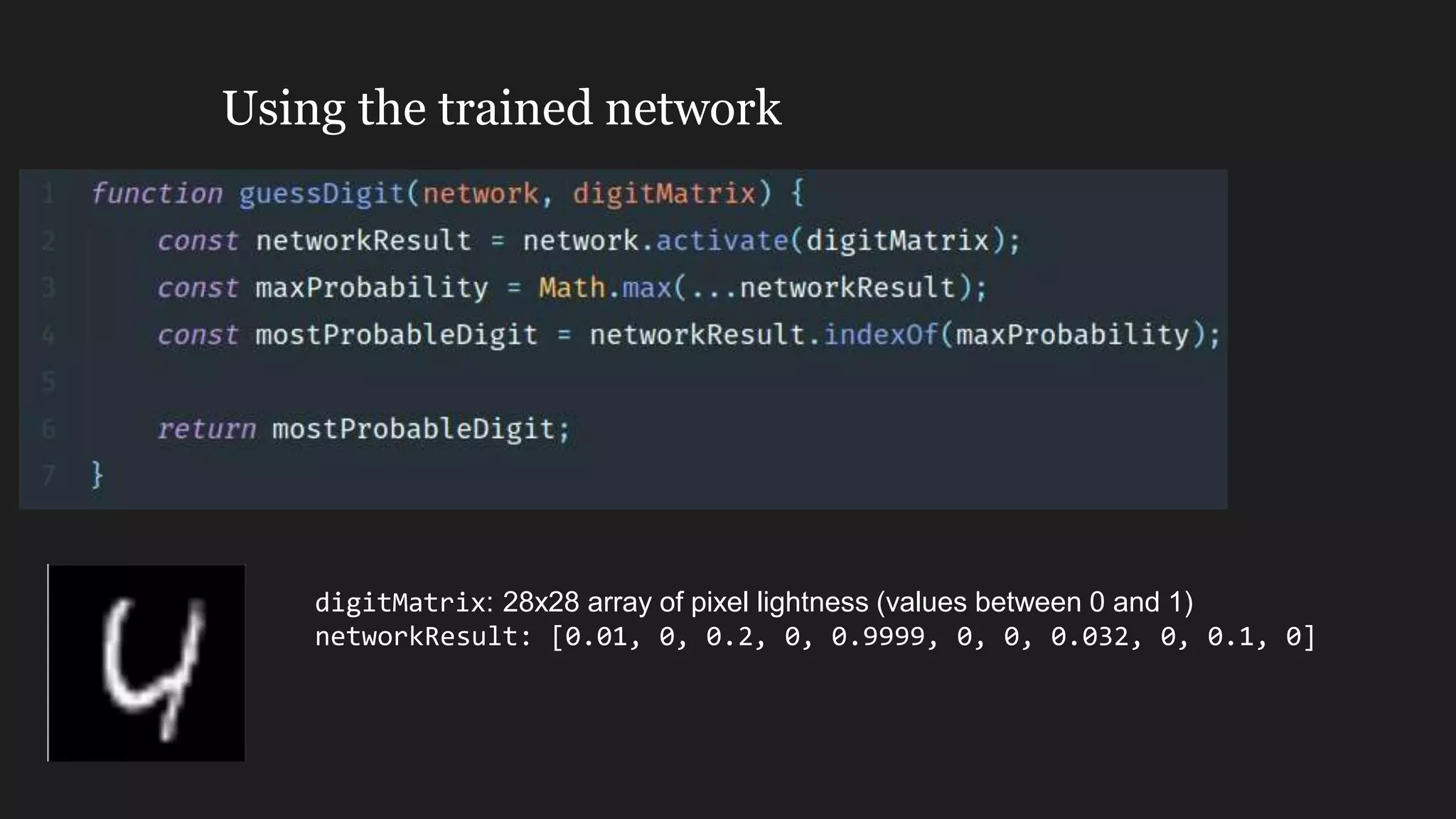 Recognizing hand-written digits with Synaptic.js