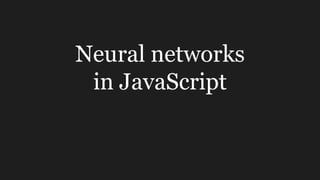 Recognizing hand-written digits with Synaptic.js