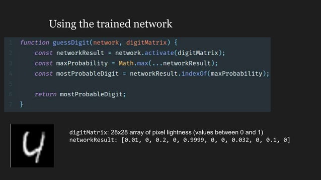 Recognizing hand-written digits with Synaptic.js